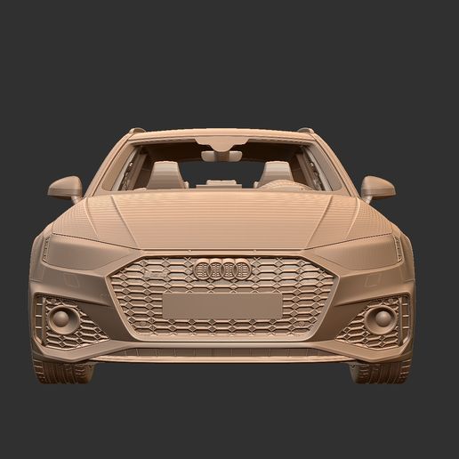 🚗 2020 Audi RS 4 Avant B9 Facelift Quattro 2 9L V6 Twin Turbo・ STL File ...