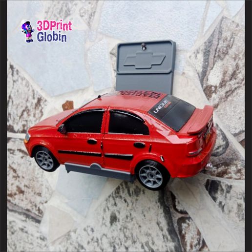 🚙 Chevrolet Aveo Family 1.5 - Includes wall bracket・ STL File for 3D ...