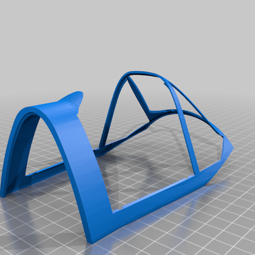 STL Datei Corsair RC Plane Canopy Kostenlos 3D druckbare Vorlage Zum Herunterladen Cults