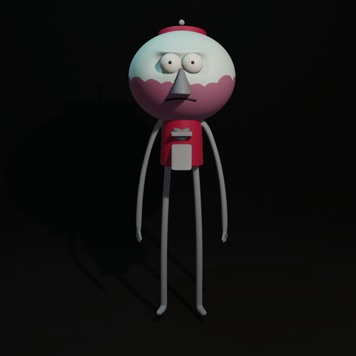 Archivo STL Benson - Regular Show 👾 ・Modelo imprimible en 3D para ...