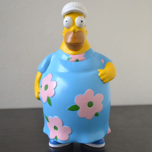 3D file King Size Homer 🤴 ・Model to download and 3D print・Cults