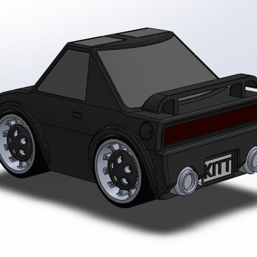 👾 KITT Knight rider・ STL File for 3D printing・Cults