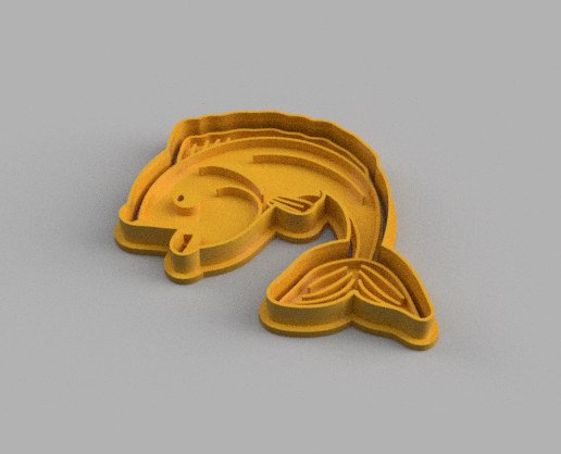 🐠 Fish cookie cutter・ STL File for 3D printing・Cults