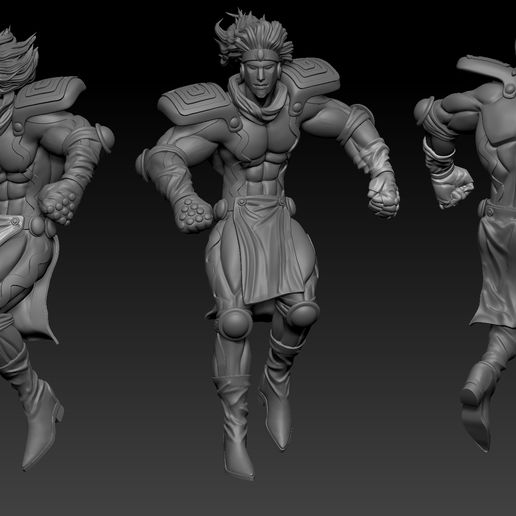 ⭐ Star Platinum Jojo bizarre adventure・ STL File for 3D printing・Cults