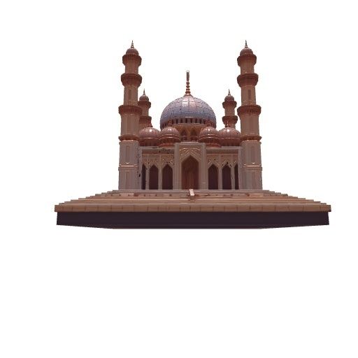 🕌 Islamic Mosque Showpiece 3D Print – Modern Style Decorative Sculpture ...