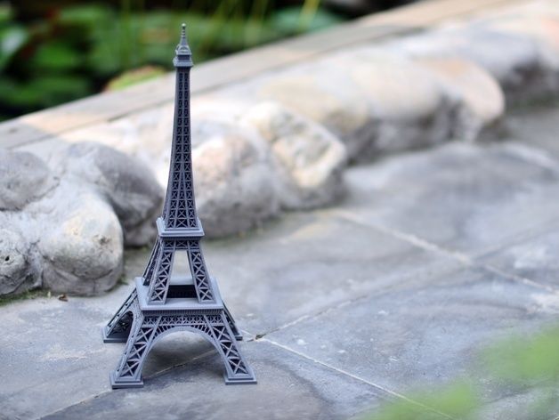 Free 3D file Eiffel Tower・3D printer design to download・Cults