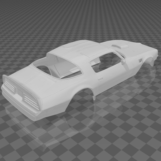 🐚 Pontiac Firebird Trans Am T/A 6.6 1977 Shell Body – Divided Parts for ...