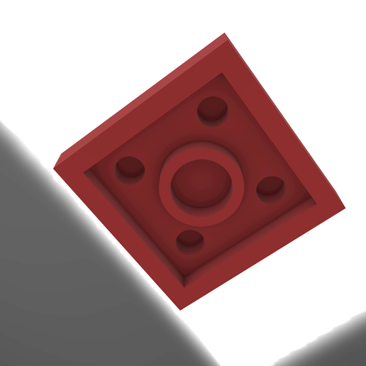 🧸 LEGO Plate 2X2・Free STL File for 3D printing・Cults