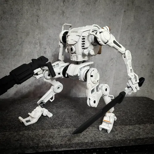 Archivo STL HAGANE MK-IV 🤖 ・Design para impresora 3D para descargar・Cults