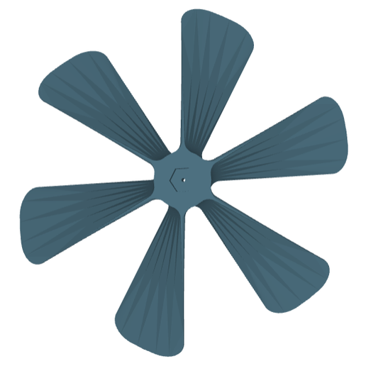 ⚙️ Fan Blade・Free STL File for 3D printing・Cults