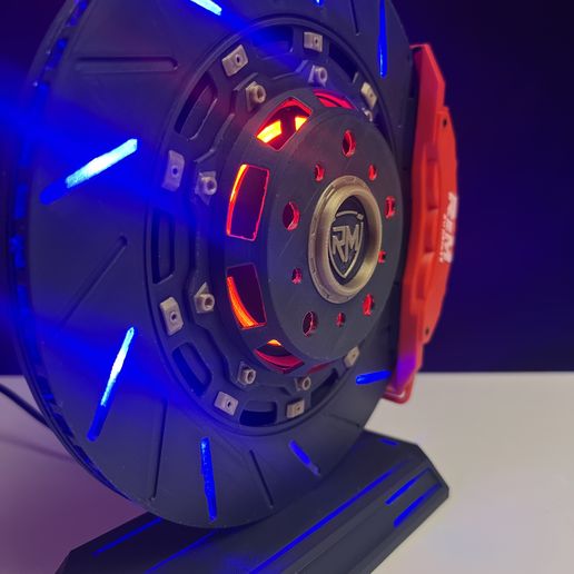🔦 GT Style Glowing Brake Disc - Automotive RGB LED Wall Lamp / Desk ...