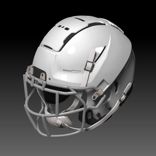 🏈 NFL football helmet Schutt F7 2.0 with padding 3D Model・ 3D File for ...