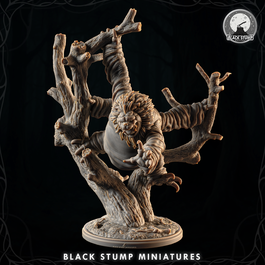👹 Skinbear Fae, Large Monster, Pose A + 5E + Shadowdark .PDF!・ 3D File ...