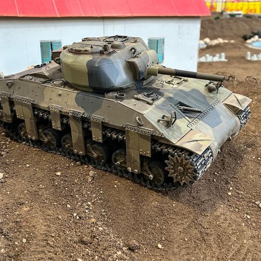 🪖 RC TANK T14 HEAVY ASSAULT TANK 1/16・ 3D File for 3D printing・Cults