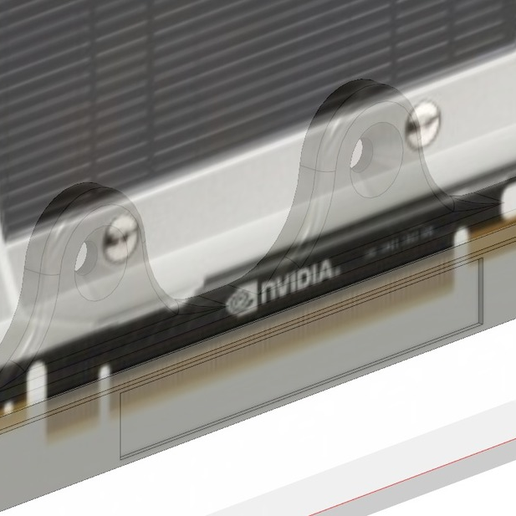 🖥️ RamjetX PCIE GPU Wall Mount・Free 3D File for ・Cults