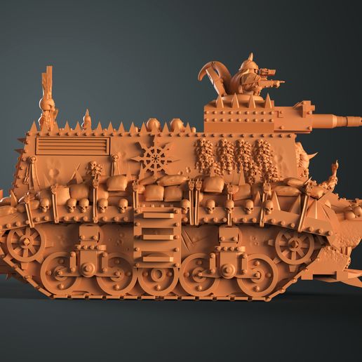 🪖 Traitor light tank・ 3D File for 3D printing・Cults