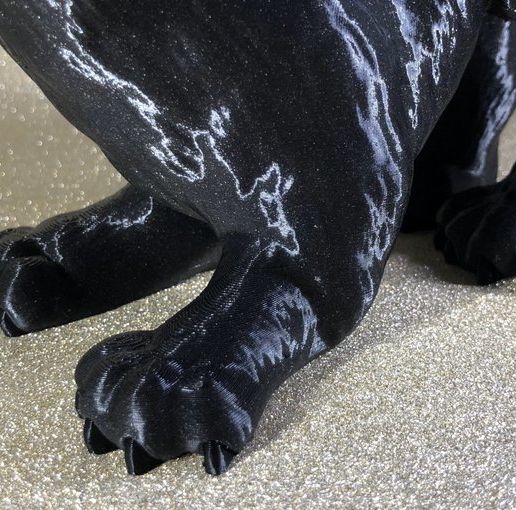 🐺 Wolfie! Multi material Wolf cub model・Free STL File for ・Cults