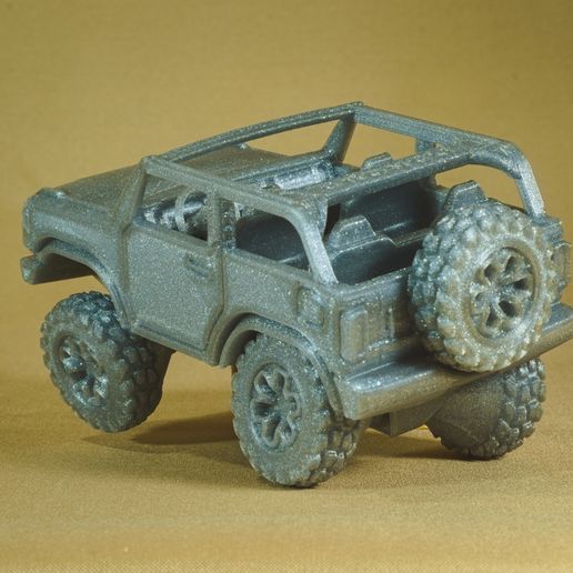 🚙 Ford Bronco Print in place・ STL File for 3D printing・Cults