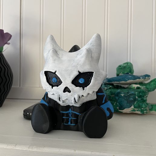 3D printable Kaiju No. 8 - Kafka Hibino - Chibi Fan Art • made with ...