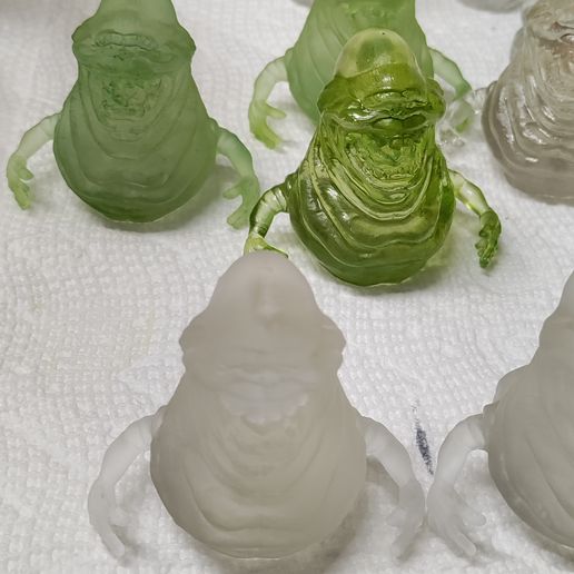 3D printing Slimer Resculpted 70mb • made with Anycubic mono x 4k・Cults