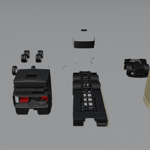 🚚 Scania R700 TRUCK・ STL File for 3D printing・Cults