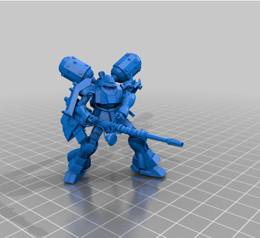 🤖 ALL of Chars Neo Zeon Mobile Suits・ STL File for ・Cults