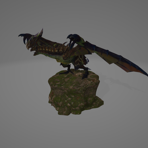 STL file MONSTER HUNTER ASTALOS FIGURE 👹 (OBJ)・3D printer model to ...