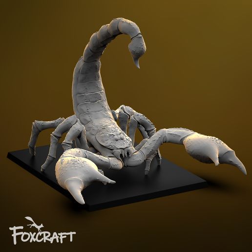 🦂 Giant Scorpion Nest・ 3D File for 3D printing・Cults