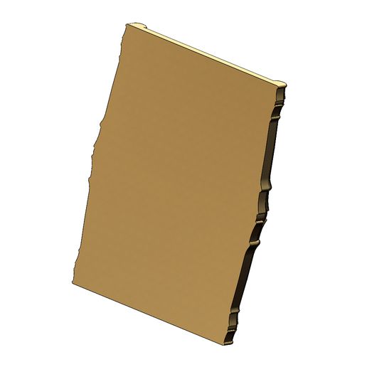 🪷 Rectangular lotus flower scroll onlay ornament relief 3D print model ...