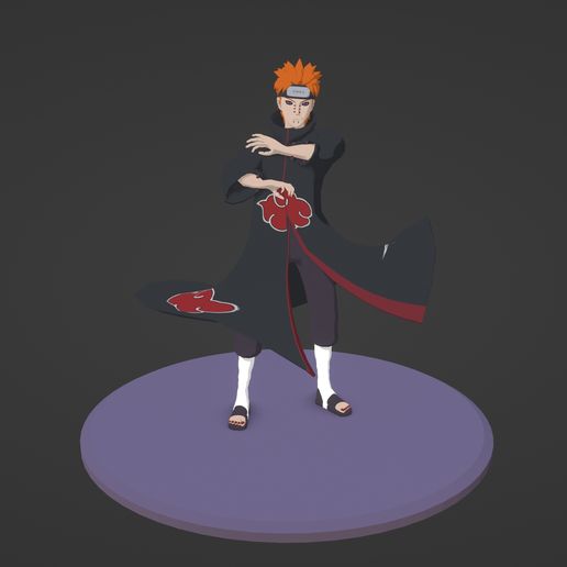 🎨 Pain (Naruto Shippuden)・ 3D File for ・Cults
