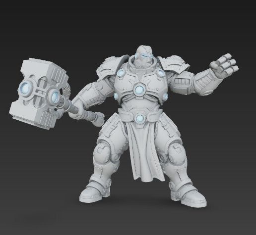 ️ 3D Printable Iron Oath ‘Thunderstrike’ Heavy Battle Armor – Energy ...