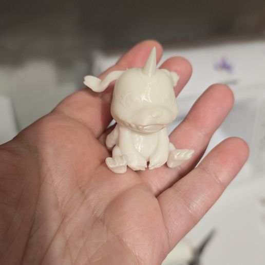 🐉 Gabumon Chibi 3 Models Digimon Adventure Easy Print・Impressão 3D com ...