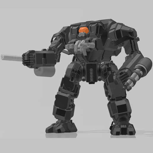 3D file American Mecha Riki Tiki Tavi 🪖 ・3D printable model to download ...