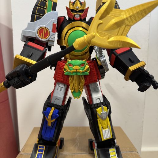 3D print POWER RANGERS THUNDER MEGAZORD • made with Bambu A1・Cults