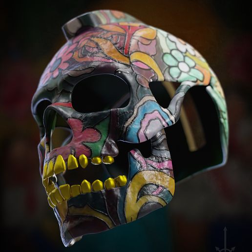 🆕 New Wes Borland mask, Limp Bizkit・Archivo 3D para Impresión 3D・Cults