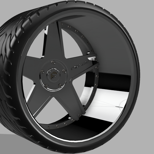 🛞 Forgiato classico progressive rim Mickey Thompson | Sportsman・ STL ...