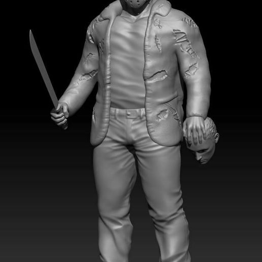 🌆 Jason voorhees ( friday the 13th )・ STL File for ・Cults