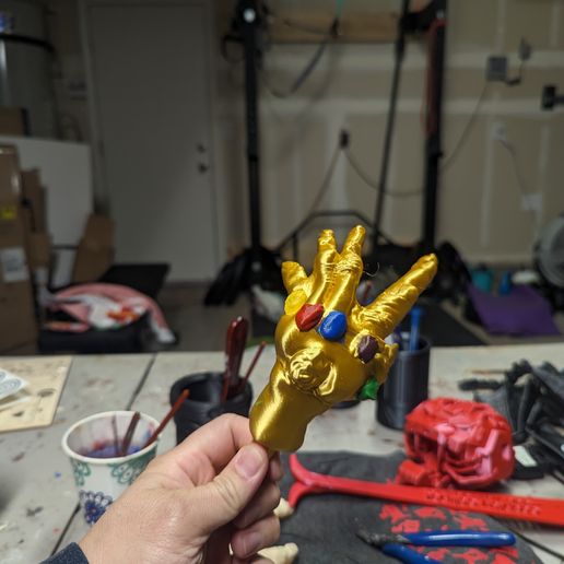 ♾️ Infinity Strong Hand・ 3D File for 3D printing・Cults