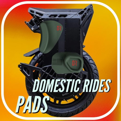 ⚽ DR / Domestic Rides Pads EUC Power Pads・ STL File for 3D printing・Cults