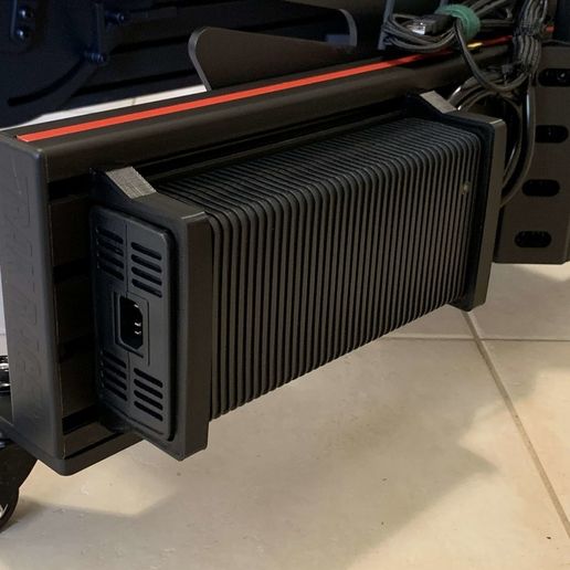 🖥️ Fanatec power supply 8020 bracket・Free 3D File for ・Cults