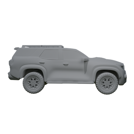🚗 TOYOTA 4 Runner 2025・ STL File for 3D printing・Cults
