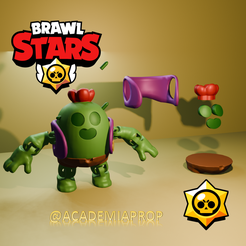 Download 2 3D models from BRAWL STARS listed by ACADEMIA-PROP • 3D ...