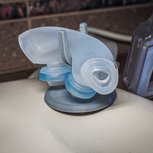 🛁 CPAP Nasal Pillow Stand・Free 3D File for ・Cults
