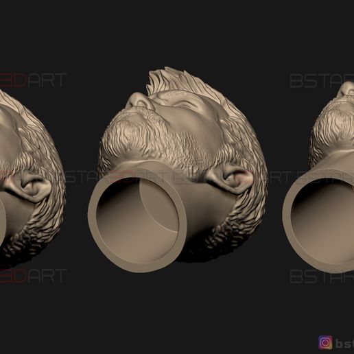 🦸 Thor Head - Chris Hemsworth - Avenger - Infinity War 3D print model ...