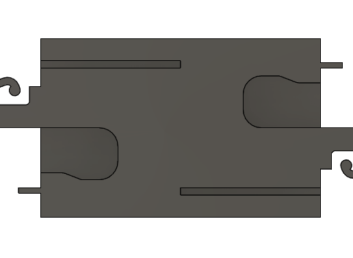 🔌 HO EZ Track conversion・ STL File for 3D printing・Cults