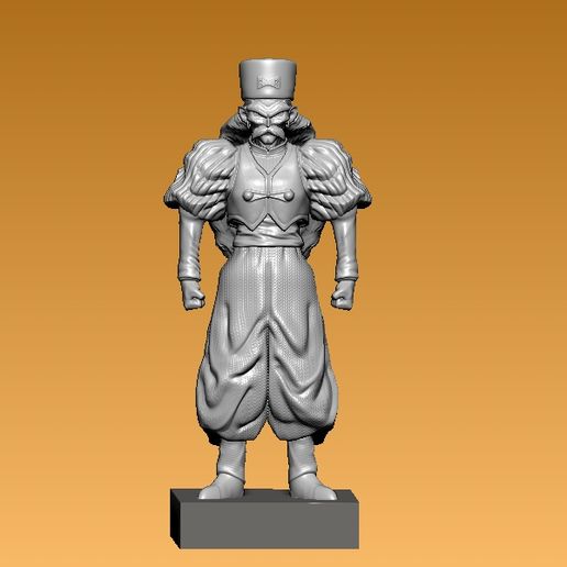 Archivo STL Characters from Dragon Ball Z statue - 3D print 🐉 ・Modelo ...