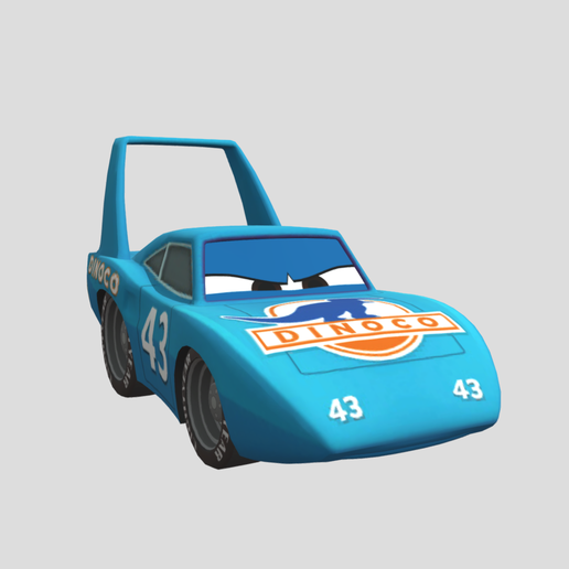 STL file Disney Infinity King - Cars 3D Printable Model ♾️ ・3D print ...