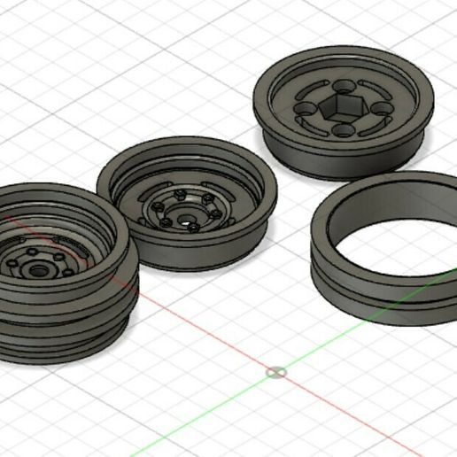 Free STL file TRX4M Steely Wheel 🛞 ・3D printing design to download・Cults
