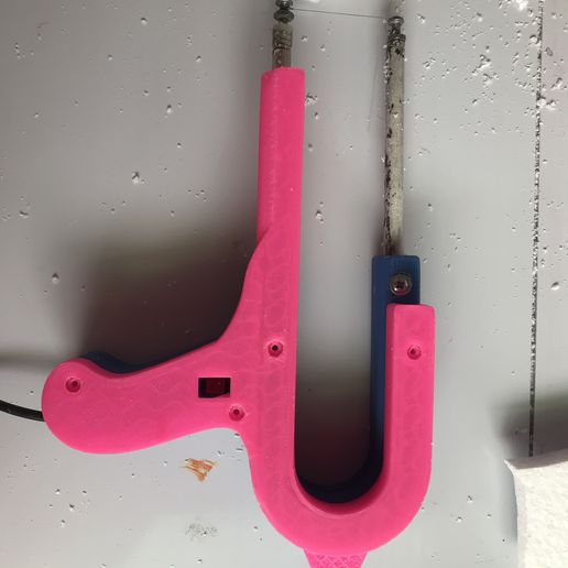 STL file Gun for cutting styrofoam 🔫 ・3D printer model to download・Cults