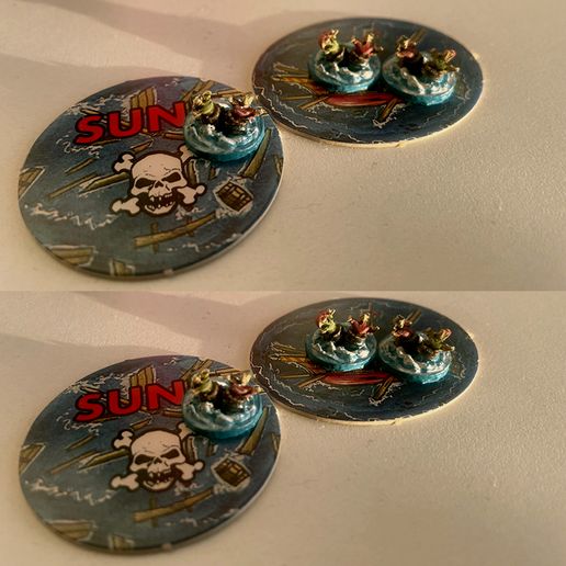 🚢 CREW TOKEN・ STL File for 3D printing・Cults